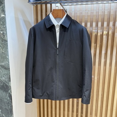 卡尔丹顿男装2025秋冬商务行政翻领棉服外套LFRW15511专柜3980