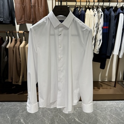 卡尔丹顿男装2024春款商务正装长袖衬衫AE5S03504吊牌1980