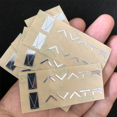 适用阿维塔AVATR字母车标装饰贴个性改装金属字母车内饰用品大全