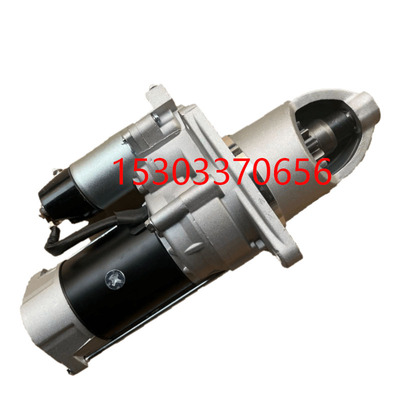 三菱6D22起动机加藤HD1250/T850加藤1250马达M3T9508/3t95071开关