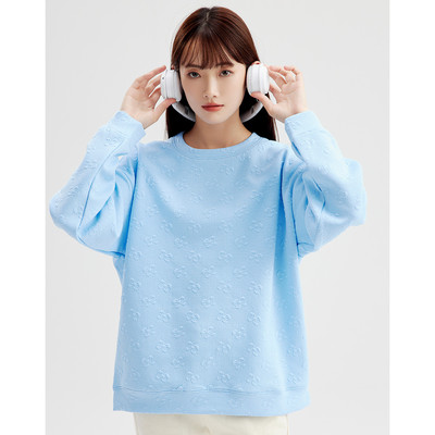 onemore2025秋季宽松女卫衣