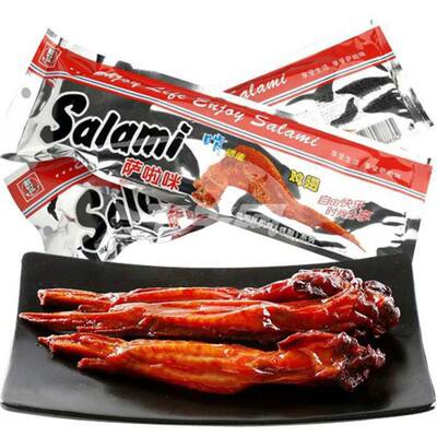温州烤鸡翅 Salami萨拉咪啃德佬鸡翅 香喷喷的味道 38g