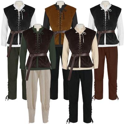 cosplay海盗大码欧美复古演出服
