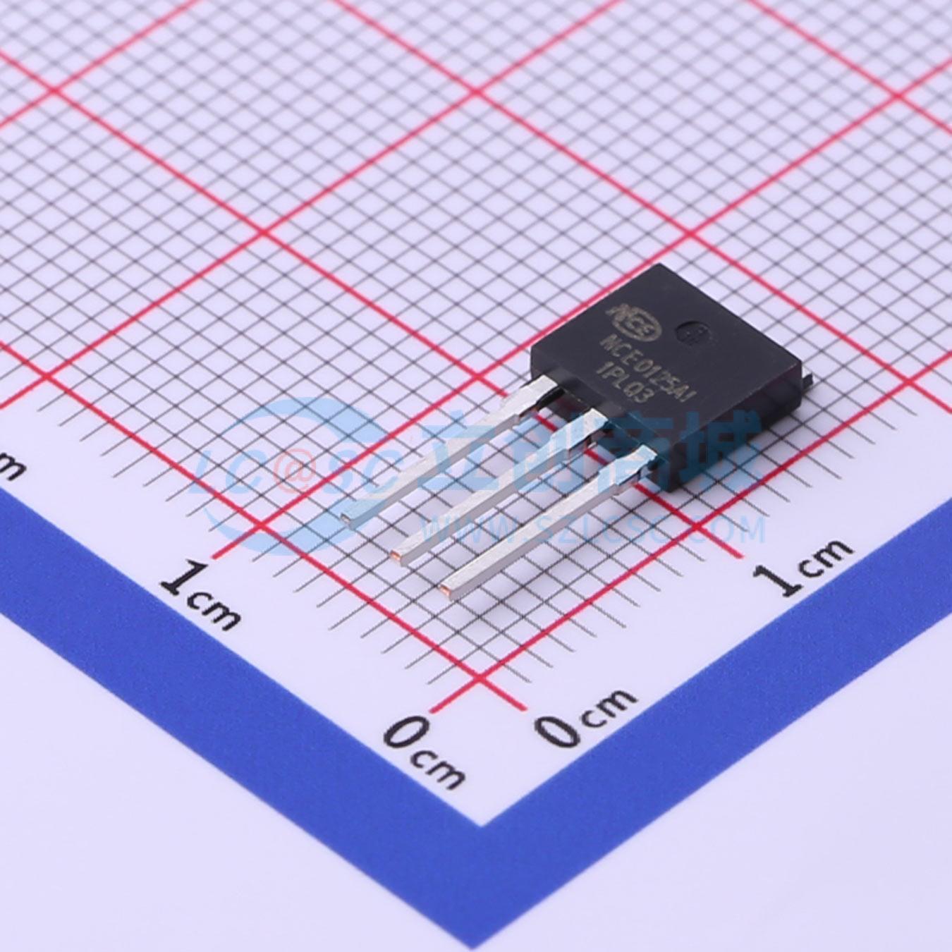 场效应管MOS NCE0125AI TO-251 NCE/新洁能 电子元器件