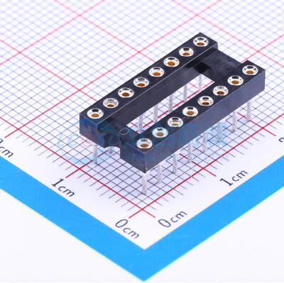 IC/晶体管插座 100-163-20-1001-00 DIP-16 2.54mm 16P 原装正品