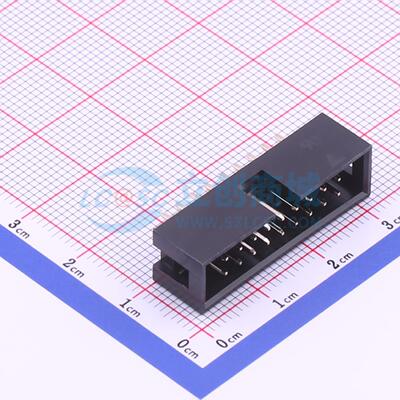 连接器 321018SG0ABK00A01 插件,P=2.54mm 2x9P 简牛座