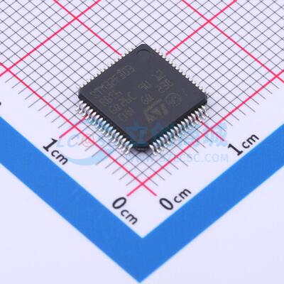 单片机(MCU/MPU/SOC) STM32F303RBT6TR LQFP-64(10x10) 原装正品