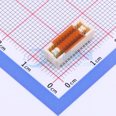 线对板针座 HDGC1006WV-S-2X12P SMD,P=1mm 2x12P 立贴 原装正品