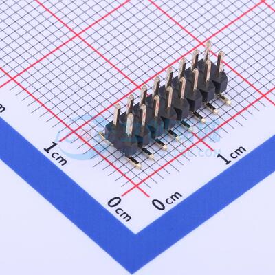 排针 X4621WVS-2x08I-C40D64 SMD,P=2mm 2x8P 方针 电子元器件