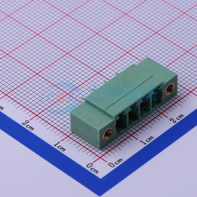 插拔式接线端子 JL15EDGVM-38104G01 插件,P=3.81mm 板端/插座-闭