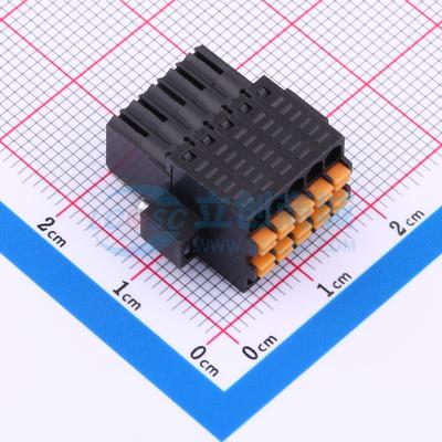 插拔式接线端子 JL15EDGKDHM-25405B01 P=2.54mm 2x5P 电子元器件