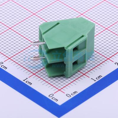 螺钉式接线端子 DB103-5.0-2P-GN-S 插件,P=5mm 1x2P 电子元器件
