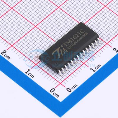 LCD驱动 TM1621C(TA1901-A) SOP-28 原装正品 电子元器件配单