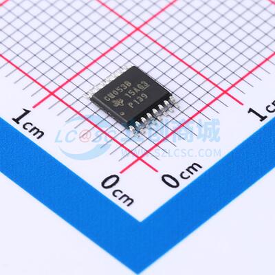 模拟开关/多路复用器 CD4053BPWRG3 TSSOP-16 电子元器件配单
