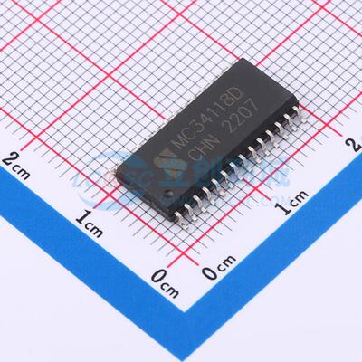音频接口芯片 MC34118D SOP-28 原装正品 电子元器件配单