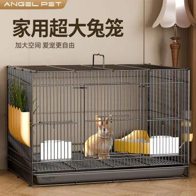 兔笼特大号家用室内专用荷兰猪豚鼠自动清粪易清理宠物兔窝兔子笼