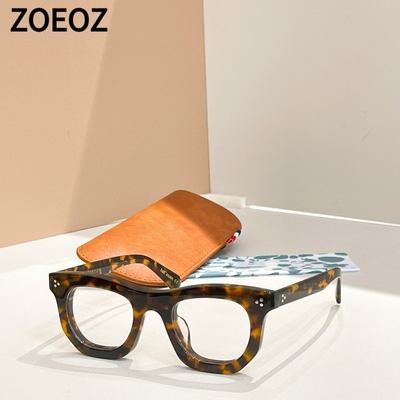 2025新款LESCA 复古大框方形平光眼镜框OGRE XL男女板材近视镜架