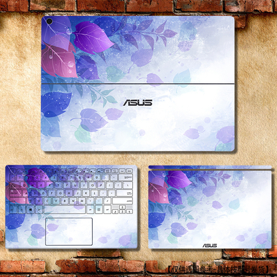 华硕灵焕3 Pro背贴T305CA机身膜T303 玲珑B9440UA T303UA贴纸TP461U TP410外壳保护贴膜TP300L TP401C