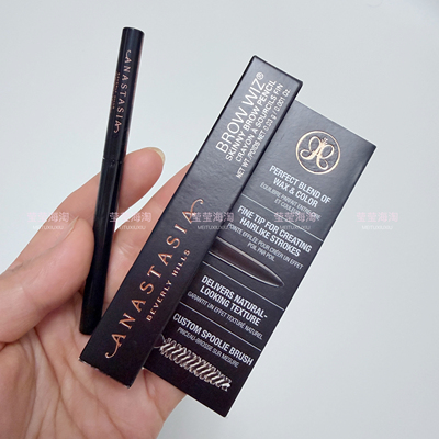 现货 根根分明~Anastasia ABH双头自动极细眉笔0.03g soft brown