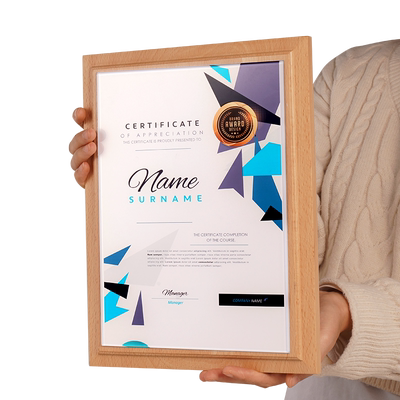 授权牌定制定做一对一设计