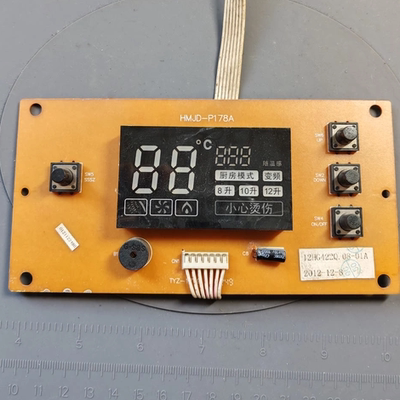 HMJD-P178A燃气热水器12HG422Q.08-01A按键板数码控制显示屏配件