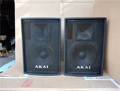 AKAI雅佳 AKI-12F 12寸全频音箱 专业舞台音箱 二手KTV酒吧音响
