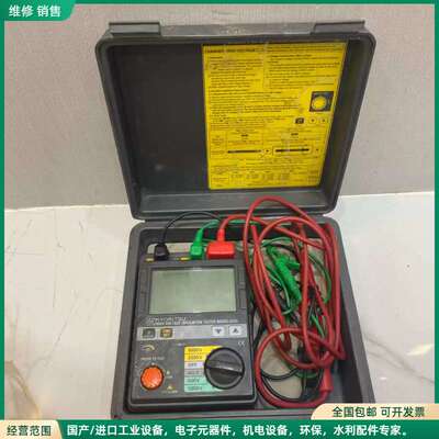 可维修KYORITSU 3125 HIGH VOLTAGE DIGITAL INSULATION TESTER 5