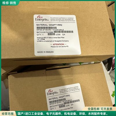可维修美国Entegris过滤器WGPMOGGT2 WGPM0GG