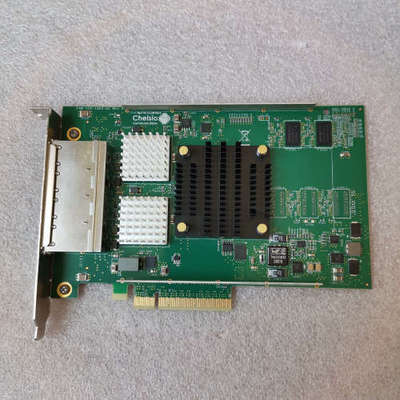 全新Chelsio四口万兆网卡100-1202-00 REV