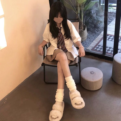 学院风甜美宽松百搭短袖衬衣