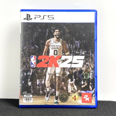 PS5国产包装盒 NBA2K25 职业篮球联赛 自印封面 没有光盘 空盒