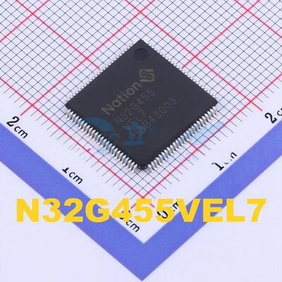 全新原装 N32G455VEL7 封装LQFP-100 单片机MCU微控制器IC芯片
