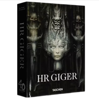 【当天发】【官方原版全新塑封当天发货】 进口艺术 异形之父吉格尔HR Giger 40周年纪念版 Taschen 美术集赛博朋克画册