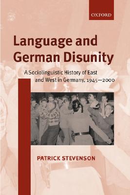 【预售】Language and German Disunity: A Sociolinguistic