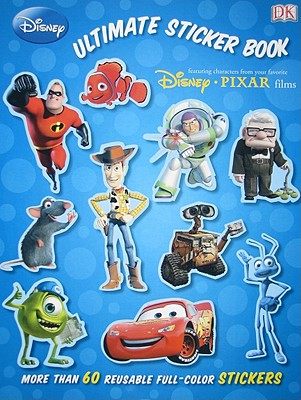 预售 Disney Pixar Ultimate Sticker Book 虎窝淘