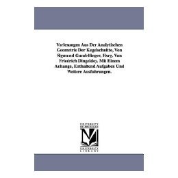 【预售】Vorlesungen Aus Der Analytischen Geometrie Der