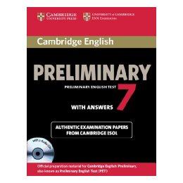 【预售】Cambridge English Preliminary 7 Student's Book Pack_虎窝淘