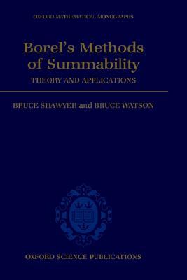 【预售】Borel's Methods of Summability: Theory and