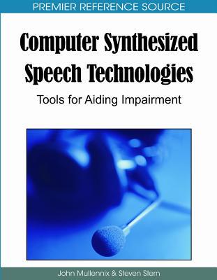 【预售】Computer Synthesized Speech Technologies: Tools for