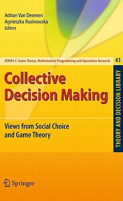 【预售】Collective Decision Making: Views from Social Choice