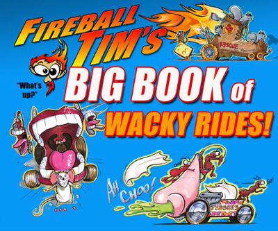 【预售】Fireball Tim's Big Book of Wacky Rides!
