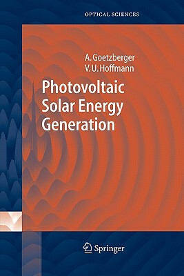 【预售】Photovoltaic Solar Energy Generation
