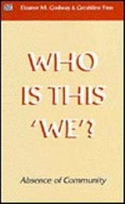 【预售】Who Is This 'We'?: Absence of Community