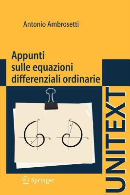 【预售】Appunti Sulle Equazioni Differenziali Ordinarie