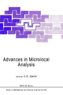 【预售】Advances in Microlocal Analysis