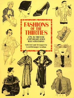 【预售】Fashions of the Thirties: 476 Authentic