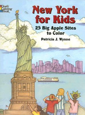 【预售】New York for Kids: 25 Big Apple Sites to Color