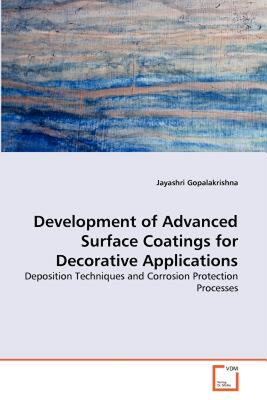 【预售】Development of Advanced Surface Coatings for