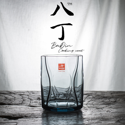 bormioli创意风透明喝水玻璃杯