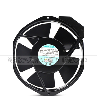 5915PC-20W-B20-S11/S05 /S12 17238 原装美蓓亚交流耐高温风扇